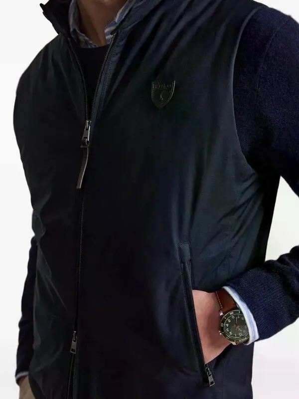 Polo Ralph Lauren Shield-patch Gilet - Blue