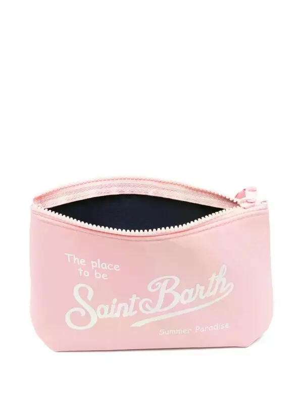 MC2 SAINT BARTH Aline Zip Clutch - Pink