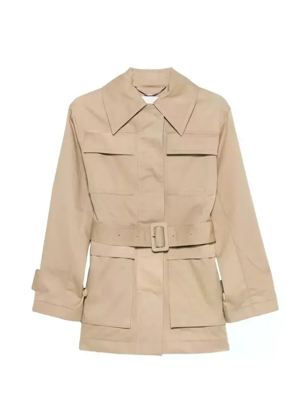 JOSEPH Shama Belted Coat - Neutrals