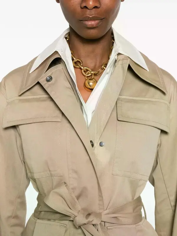 JOSEPH Shama Belted Coat - Neutrals