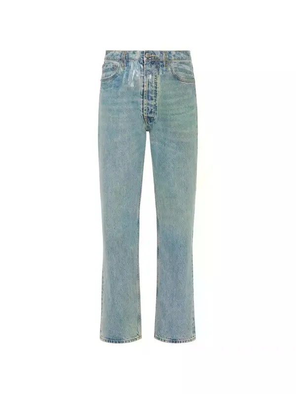 MAISON MARGIELA Belt Loops Straight Leg Jeans