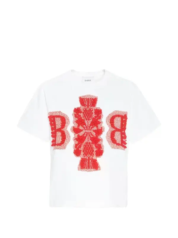 BARRIE Logo-patch T-shirt - White