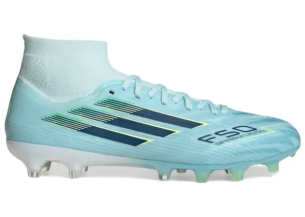 Adidas F50 Sparkfusion Pro Mid Cut Fg/ag Ice Cold Precision Pack - Almost Blue/dusky Petrol/hi