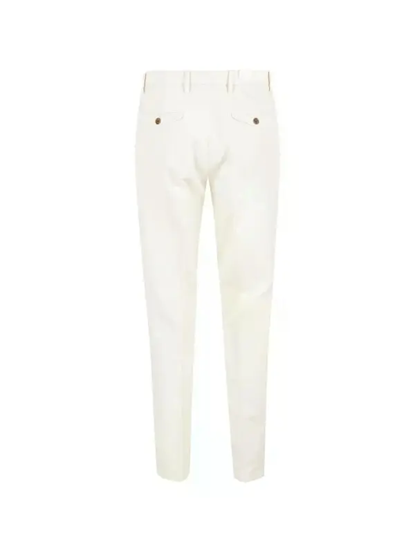 BRIGLIA 1949 Pleated Trousers - White