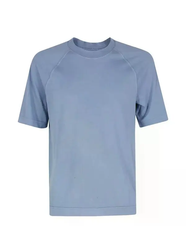 CIRCOLO 1901 Ribbed Crew-neck T-shirt - Blue