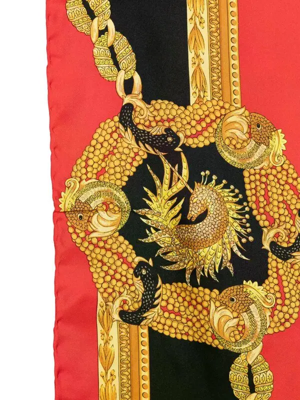 Versace 1990s Nautical Scarf