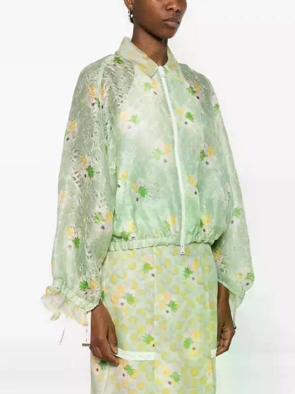 Fendi Floral-print Bomber Jacket
