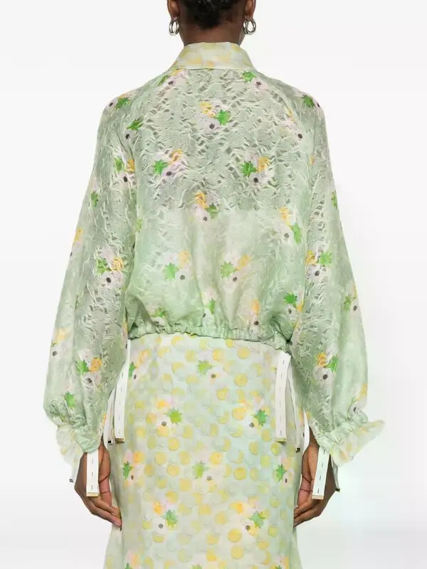 Fendi Floral-print Bomber Jacket