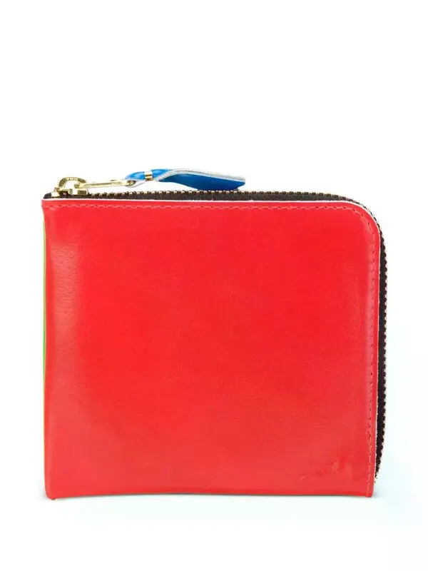 Comme Des Garçons Zip-around Wallet - Red