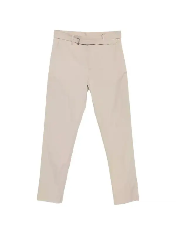 Canali Belted Trousers - Neutrals