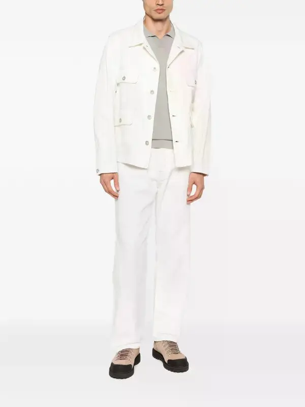 C.P. COMPANY Split-neck Top