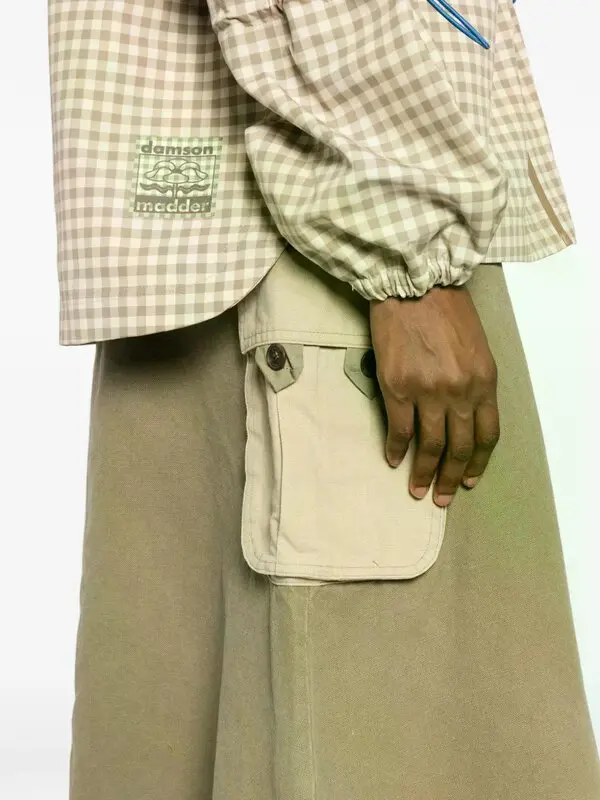 DAMSON MADDER Marcelle Barn Maxi Skirt - Green