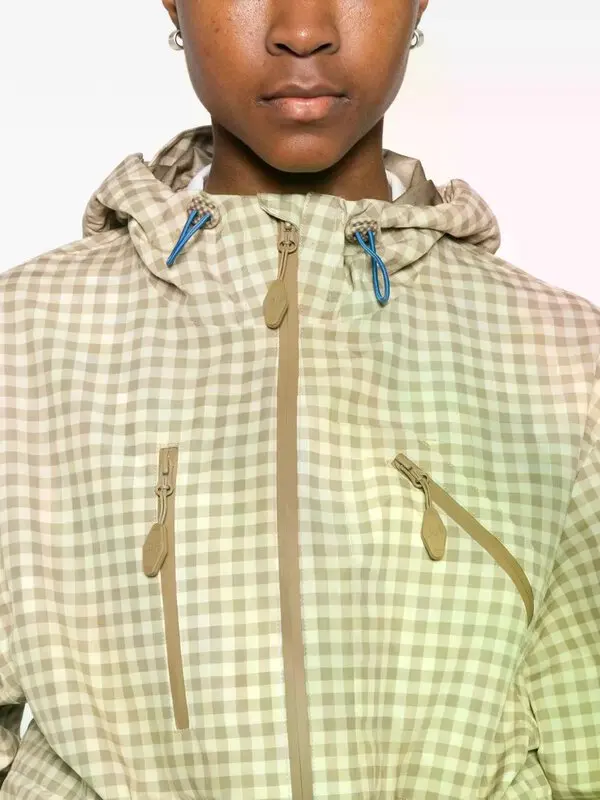 DAMSON MADDER Matilda Gingham-check Raincoat