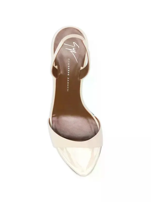 GIUSEPPE ZANOTTI Lilibeth Slingback Sandals - Neutrals