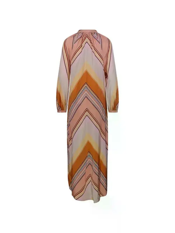 MR.MRS SHIRT Striped V-neck Dress