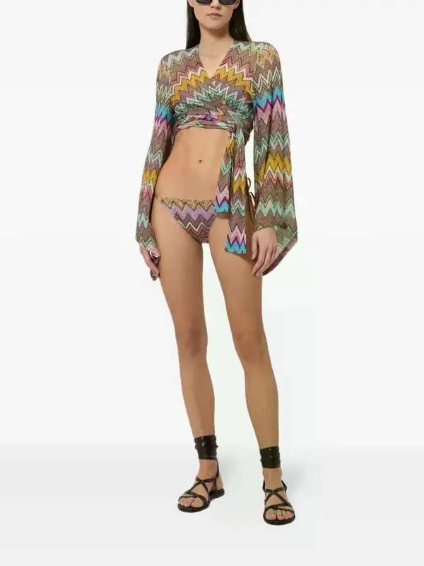 Missoni Long-sleeve Zigzag Top