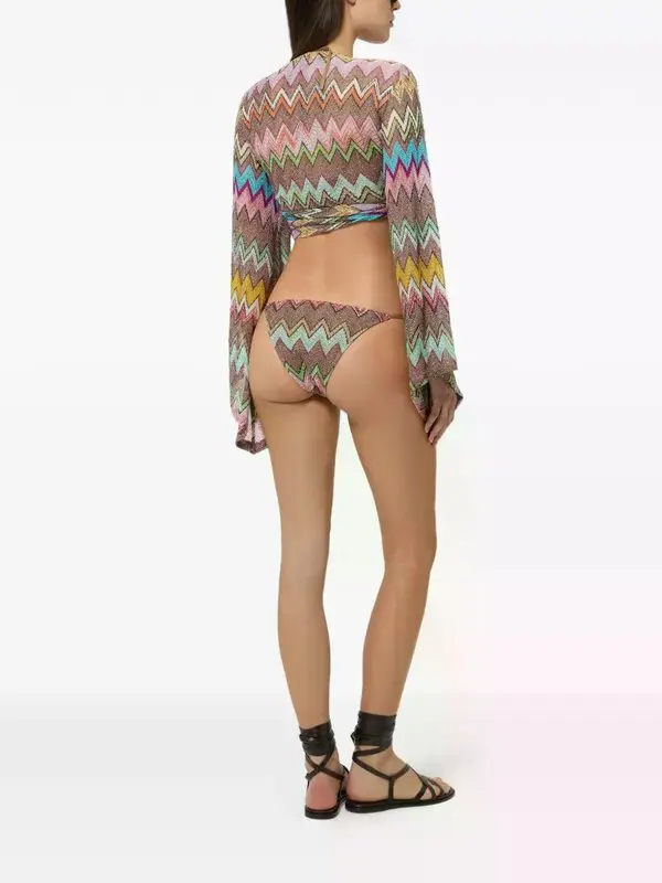 Missoni Long-sleeve Zigzag Top