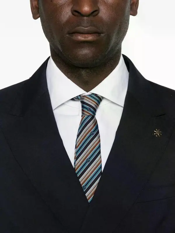 MANUEL RITZ Double-breasted Suit - Blue