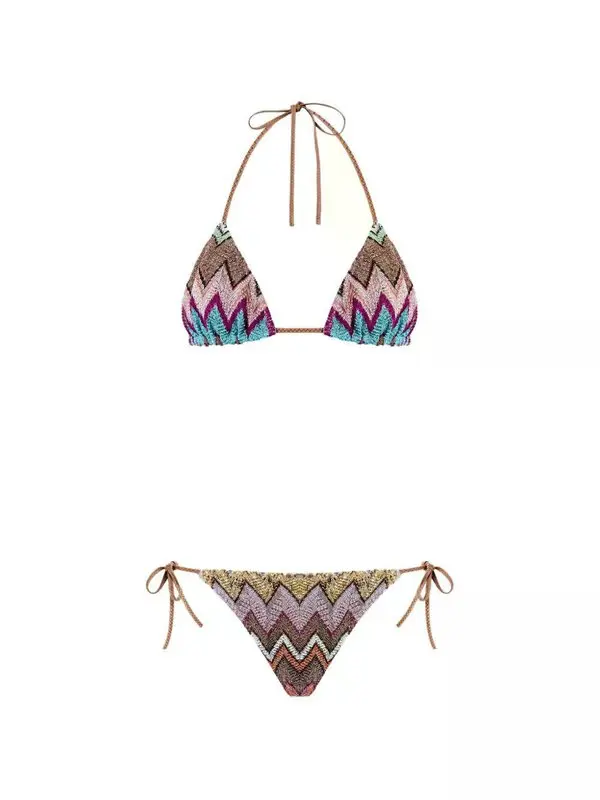 Missoni Zigzag-patterned Bikini
