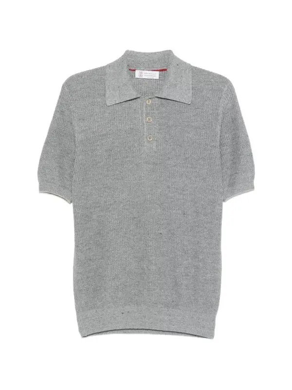 Brunello Cucinelli Button Polo Shirt