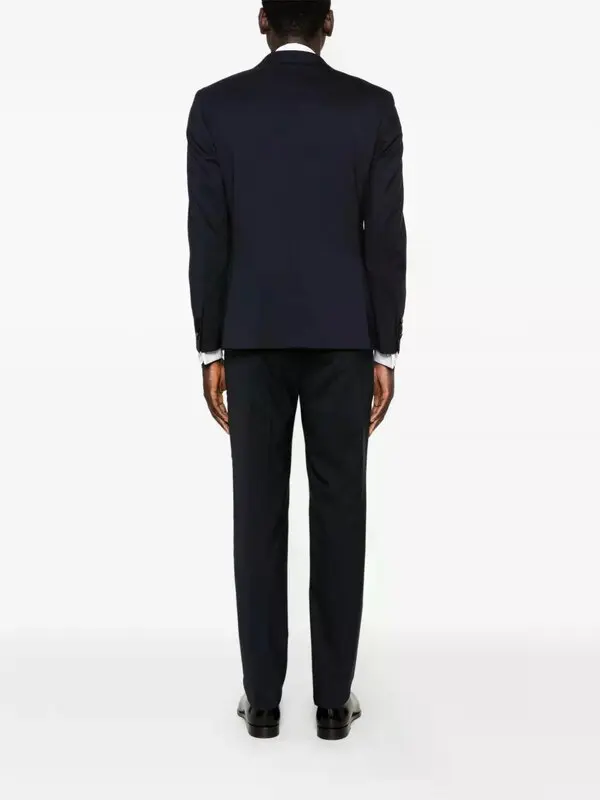 MANUEL RITZ Peak-lapels Suit - Blue