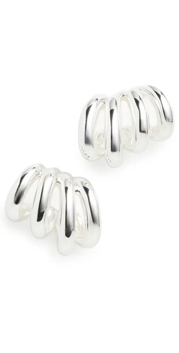 Jenny Bird Monroe Stud Earrings - Silver