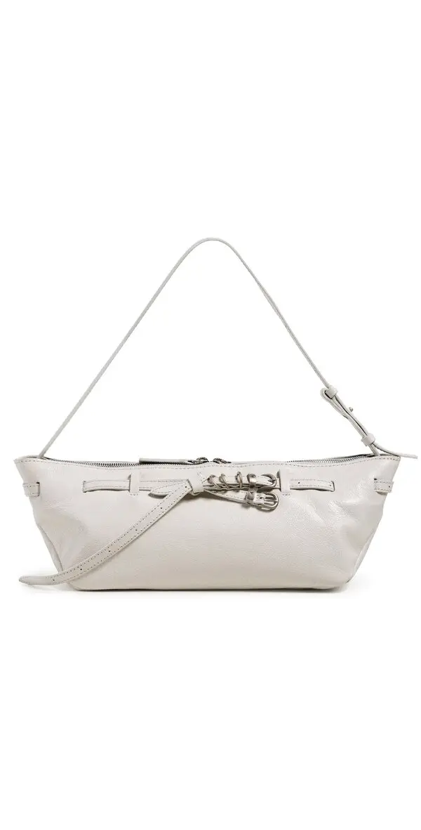 MARGESHERWOOD Grandma Used Sling Bag - Off White Cracked
