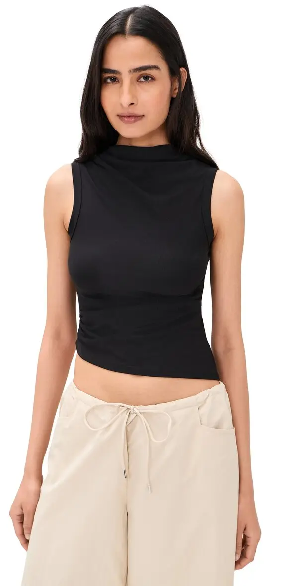 THE LINE BY K Selma Tank Top - Black