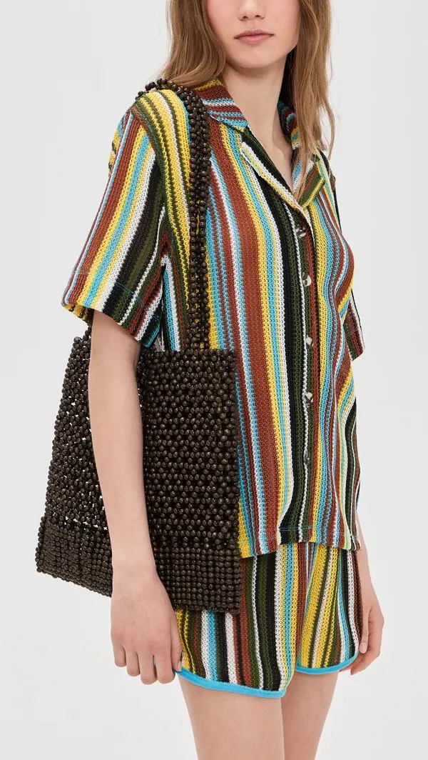 BEMBIEN Onda Beaded Tote