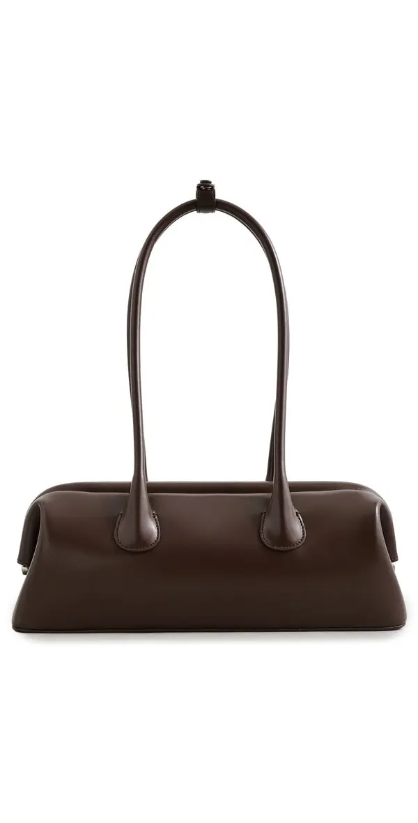 OSOI Boat Wide Shoulder Bag - Choco Brown