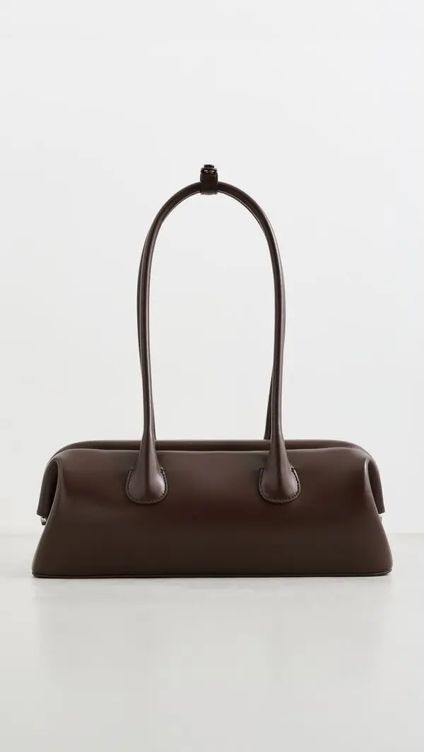 OSOI Boat Wide Shoulder Bag - Choco Brown