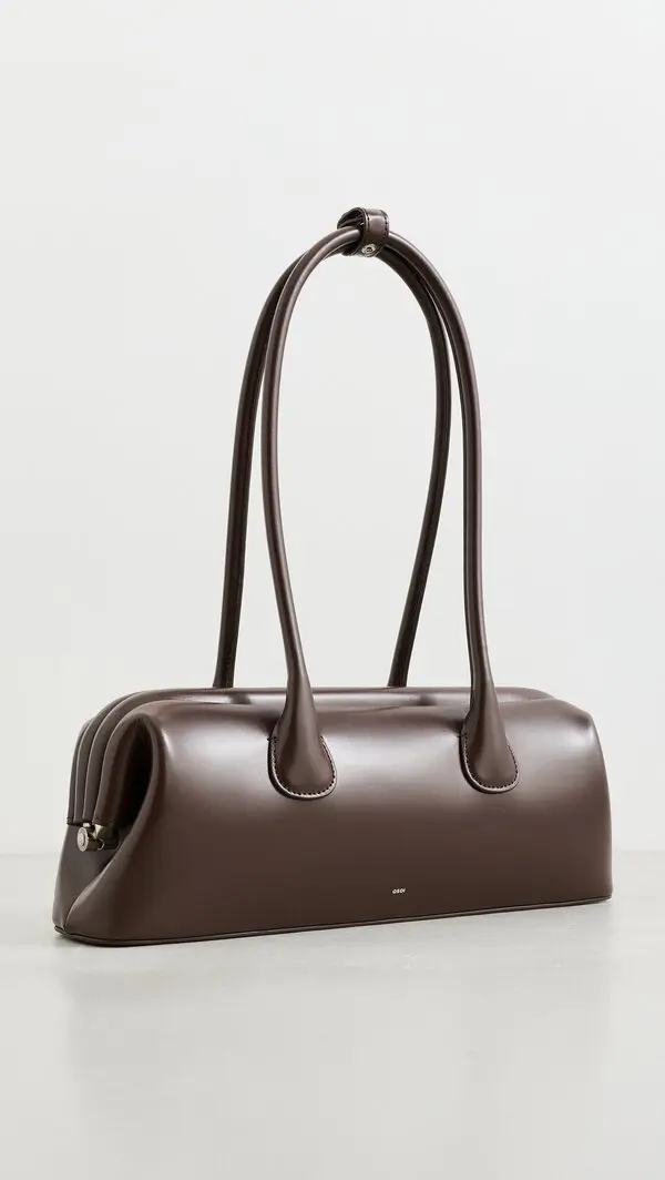 OSOI Boat Wide Shoulder Bag - Choco Brown