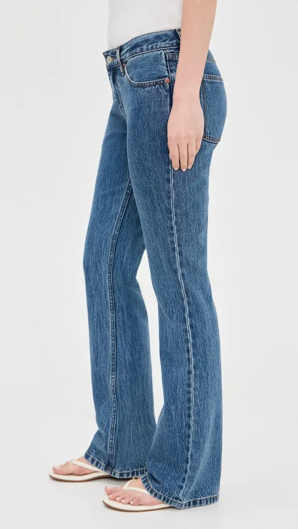 Still Here Tomorrow Low-rise Jeans - Classic Blue