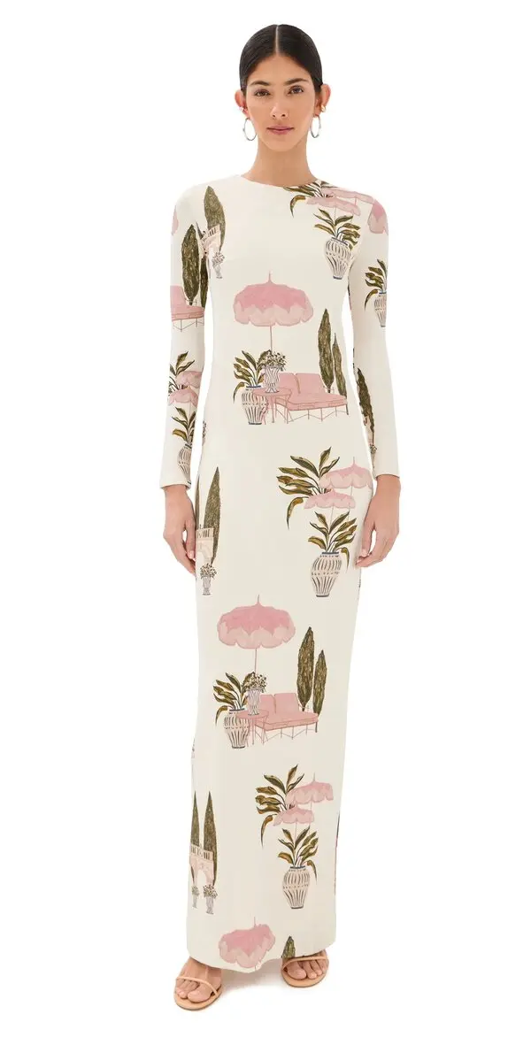 ISLA & WHITE Marina Maxi Dress - Seraglia
