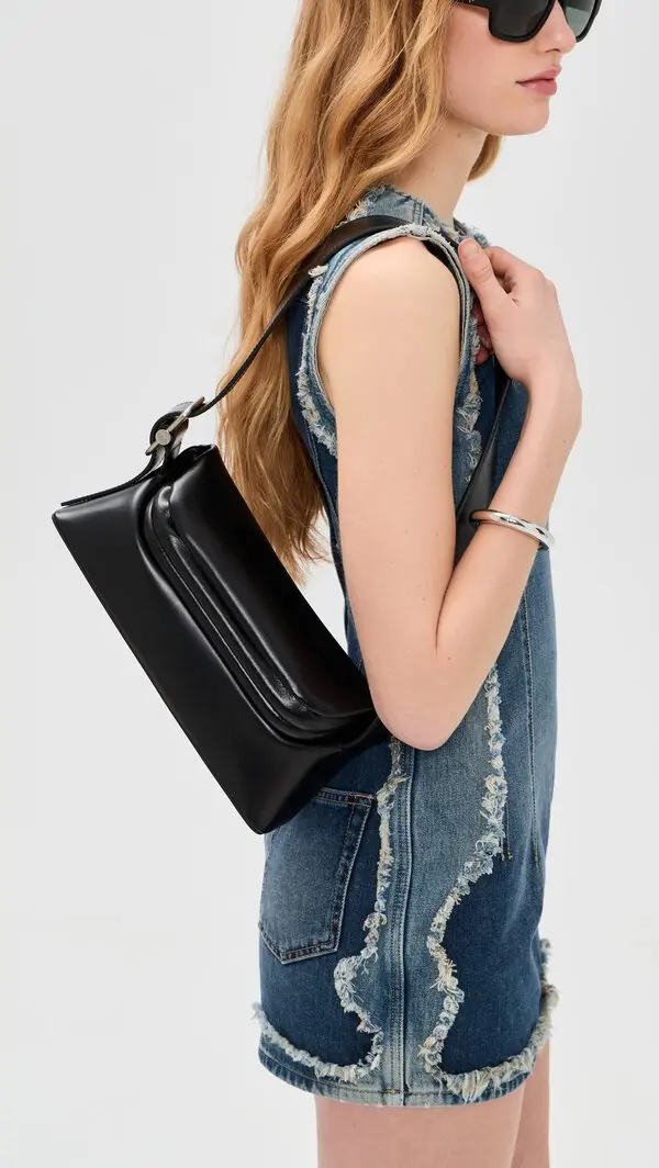 OSOI Folder Brot Shoulder Bag - Black