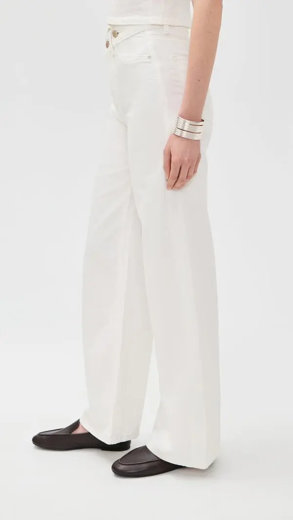 Warp + Weft Wide Leg Jeans