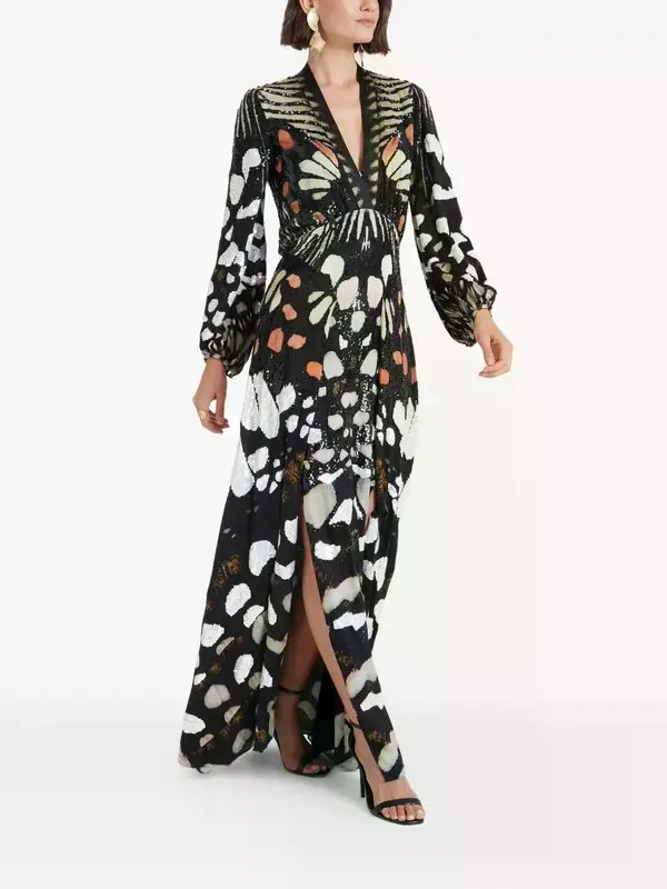 TEMPERLEY LONDON Emperor Gown Dress - Black