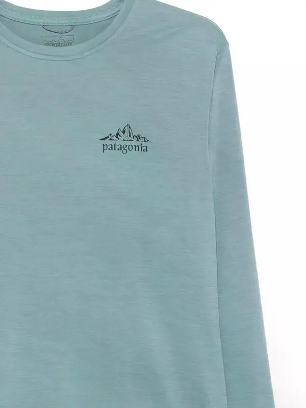 Patagonia Long-sleeved T-shirt - Blue
