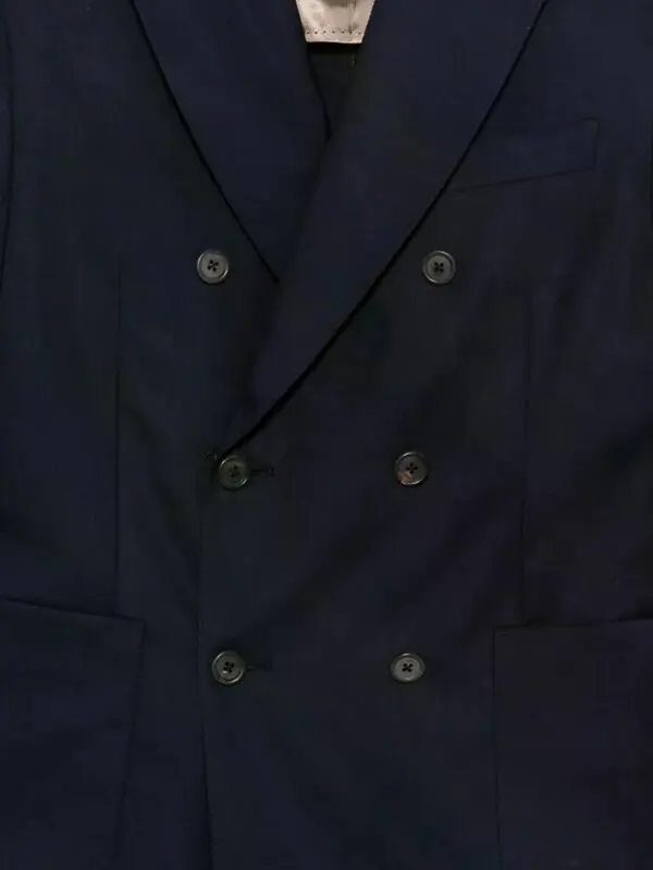 Corneliani Button-up Double-breasted Suit - Blue