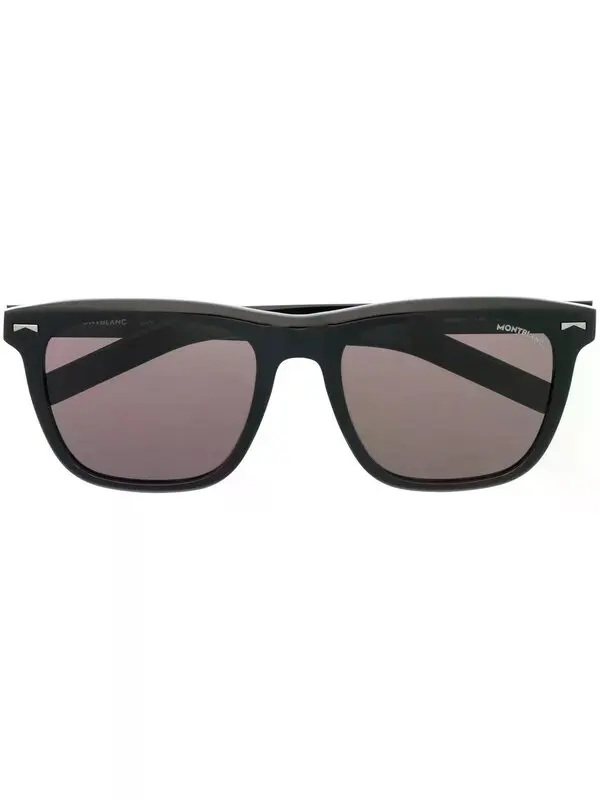 Montblanc Square Frame Sunglasses - Black