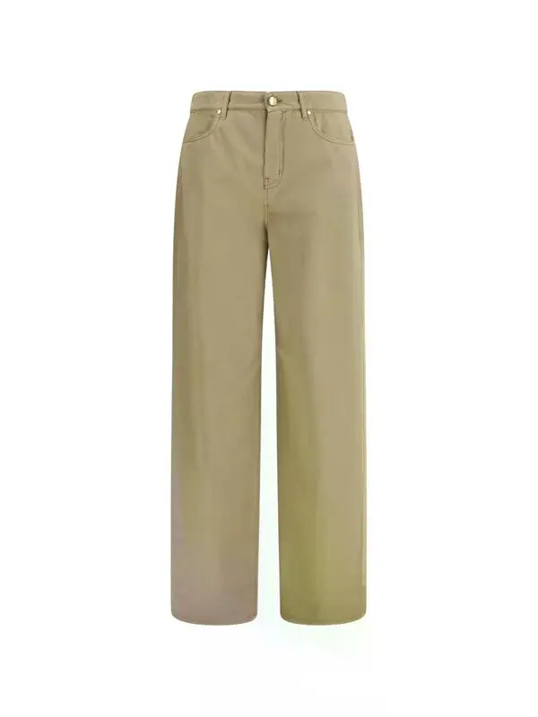 Max Mara Wide-leg Trousers - Green