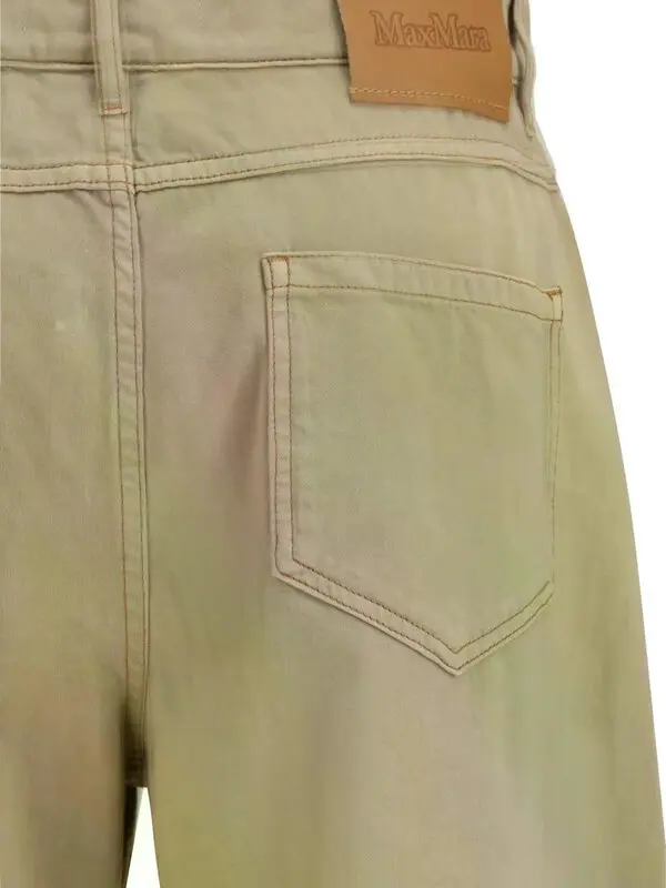 Max Mara Wide-leg Trousers - Green