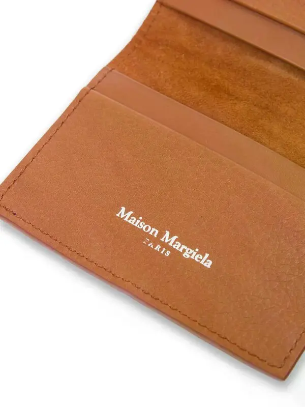 MAISON MARGIELA Stitch-detail Leather Card Holder