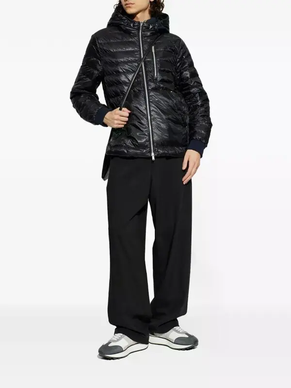 Moose Knuckles Air Zip-up Padded Jacket - Blue