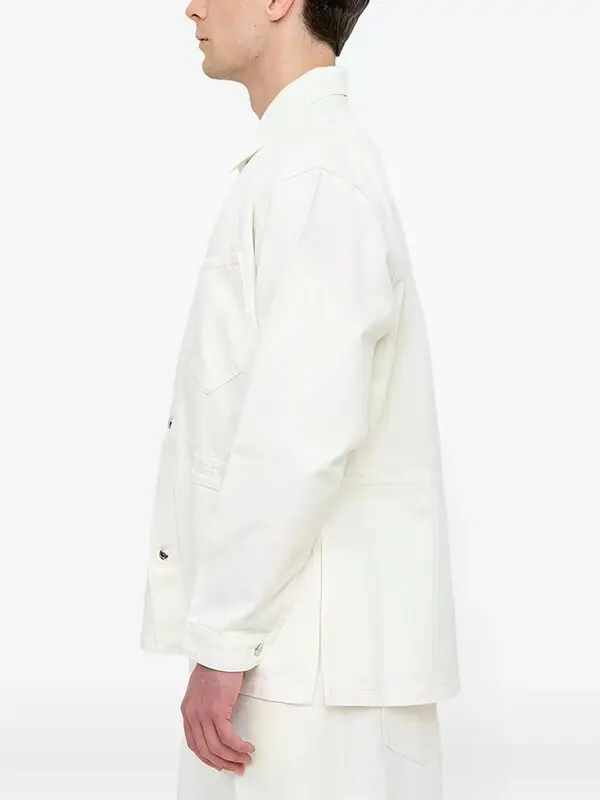 SETCHU Button-up Shirt Jacket - Neutrals