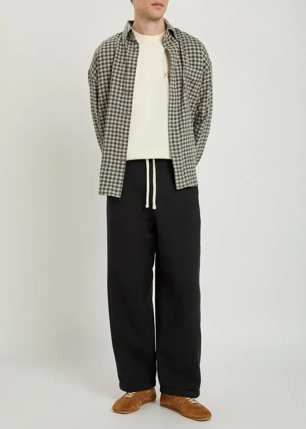 PICANTE Everyday Wide-leg Cotton Sweatpants