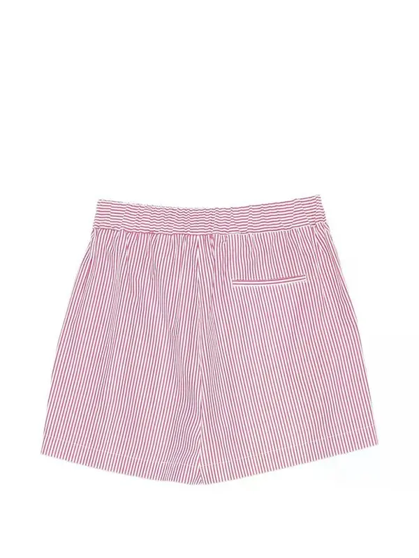 MANUEL RITZ Striped Shorts - Red