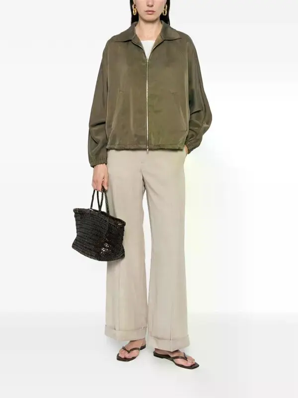 Herno Zip-up Jacket - Green