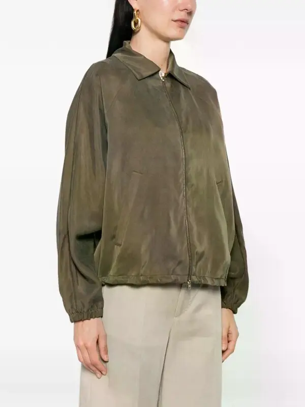 Herno Zip-up Jacket - Green