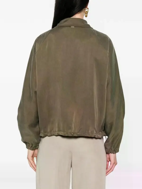 Herno Zip-up Jacket - Green
